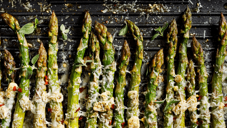 Low-Carb Garlic Parmesan Asparagus Recipe